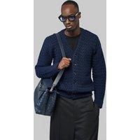 Bottega Veneta LW Wool Intrecciato Cardigan