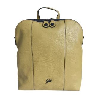 Gabs Gelber Leder Hammered Bull Rucksack - - Bags - Damen - Beige - ONE SIZE