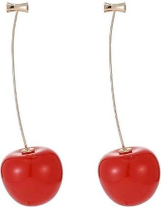 Generic 1 Paire Femmes Doux Cerise Forme Goutte Boucles doreilles dr&ocirc;le Fruits Pendentif &agrave; breloque Mariage f&ecirc;te Bijoux Cadeau rougeOp&eacute;ration Facile