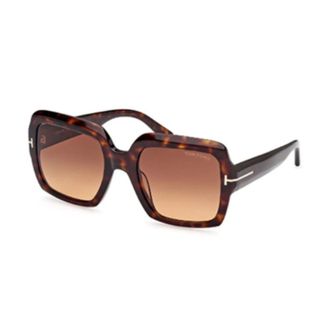 Tom Ford Femme, Accessoires, Brun, Taille: 54 MM Kaya Lunettes de soleil