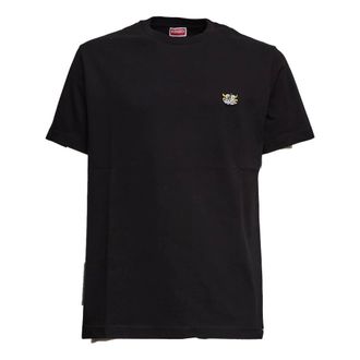 Kenzo Homme, Tops, Noir, Taille: S Wild Tiger Embroidered T-shirt