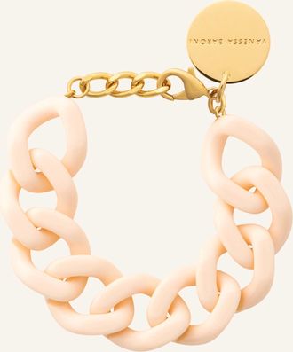 Vanessa Baroni Vanessa Baroni Armb&auml;nder Flat Chain Bracelet Latte By Glambou gold