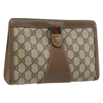 Gucci Pre-owned Plastik Clutch - - Pre-owned - Damen - Beige - ONE SIZE