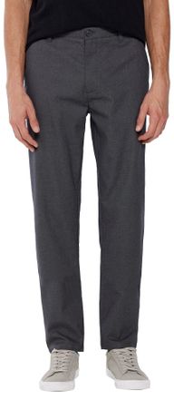 Springfield Herren Textured formal Chinos Hose, Dark_Grey, 44