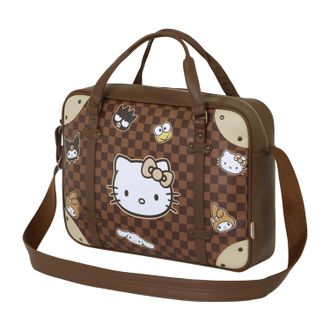 Hello Kitty Womens Laptop Computertasche Umhängetasche 42 x 30 cm, Braun