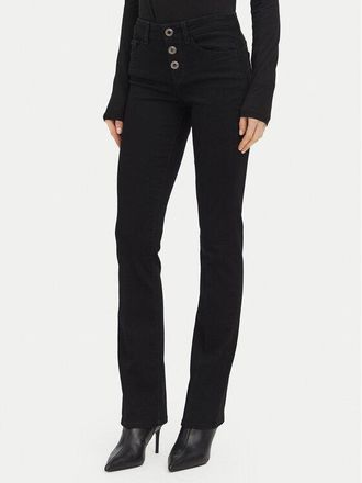Liu Jo Jeans UF6025 D0328 Schwarz Straight Fit