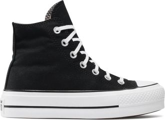 Converse Sneakers aus Stoff Converse Chuck Taylor All Star Lift Hi 560845C Schwarz