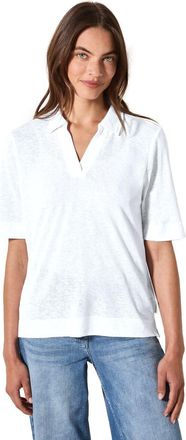 Cecil Damen B322687 T-Shirt, Weiß, XL