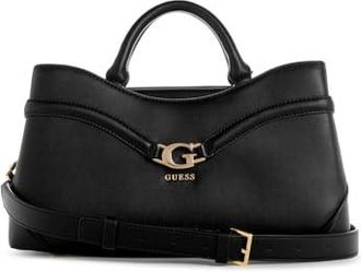 Guess Dea Girlfriend Satchel, Cartable Femme, Noir, Taille Unique
