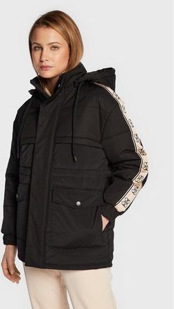 Guess Winterjacke 4G V2BL09 WF330 Schwarz Regular Fit