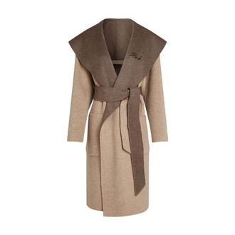 Karl Lagerfeld Reversible Soft Coat - - Coats - Damen - Braun - M