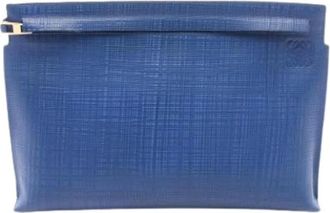 Loewe Sac pochette Pre-owned - Femme - Pre-owned - Bleu - Taille: ONE Size