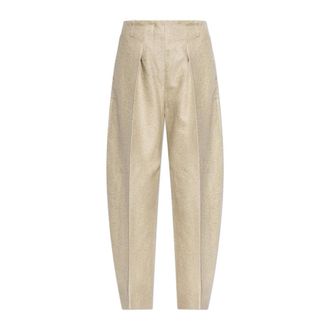 Jacquemus Ovalo Hosen - - Trousers - Damen - Beige - M