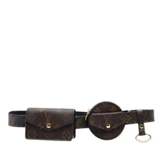 Louis Vuitton Sac ceinture Pre-owned Daily Multi Pocket - Femme - Pre-owned - Brun - Taille: ONE Size