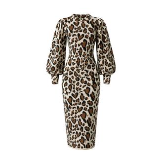 Farm Rio Farm Rio, Femme, Robes, Multicolore, Taille: 38 FR Farm RIO Robes Brown