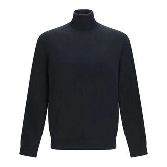 Ermenegildo Zegna Pull &agrave; col roul&eacute; en cachemire Oasi - Homme - Pulls - Bleu - Taille: 2XL