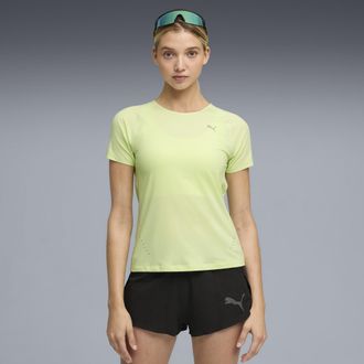 Puma RUN CLOUDSPUN T-Shirt Damen, Kleidung, Gr&uuml;n, 3XL