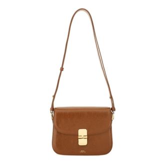 A.P.C. Sac Grace Small - - Bags - Damen - Braun - ONE SIZE