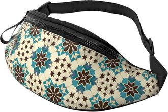Generic Stylisch Handytasche Tasche Mandala-Druck Brusttasche Handytasche Tasche Schultertaschen F&uuml;r Reisen Sport Fitness 14X35Cm