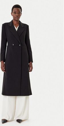 French Connection Übergangsmantel 70ZAA Schwarz Regular Fit