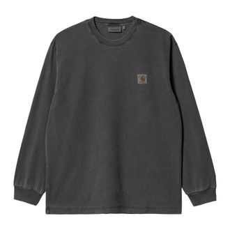 Carhartt Work in Progress Vista Langarm-T-Shirt - - Tops - Herren - Schwarzk - L