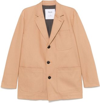 Hev&ograve; x Feliciotto Ventura Jacke - Braun