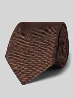 HUGO BOSS Krawatte aus Seiden-Mix Modell H-Tie 8 CM-ONE