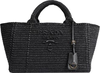 Prada Large Crochet Top Handle Bag