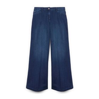 Fiorella Rubino Damen, Jeans, Blau, 2XLGr&ouml;&szlig;e