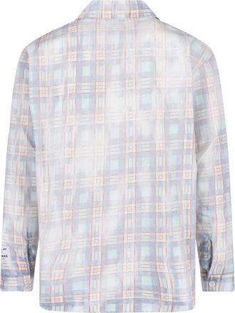 Gallery Dept. Plaid Camp-Collar Shirt - White