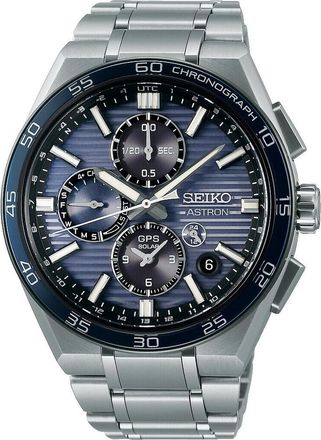 Seiko Astron GPS Solar Dual Time Chronograph Herrenuhr SSH175J1