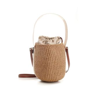 Chlo&eacute; Woody Small Bucket Bag - - Bags - Damen - Beige - ONE SIZE