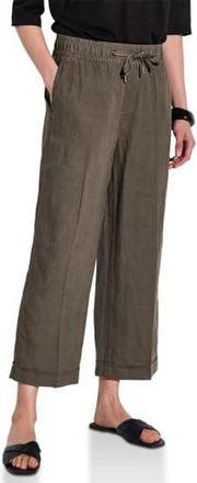 Street One A378740 Culotte en Lin, Acron Brown, 42W / 26L Femmes