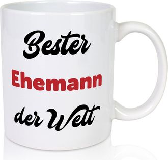 Generic Bester Ehemann der Welt | Ehepaar - Tasse Weiss - Kaffeetasse/Geschenk/Familie