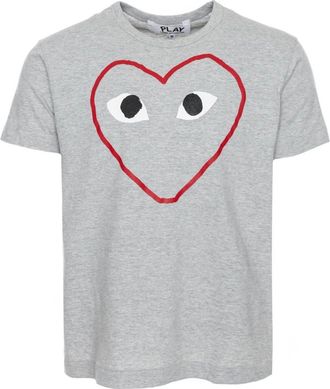 Comme Des Gar&ccedil;ons Homme, Tops, Gris, Taille: XL Crew Neck T-Shirt