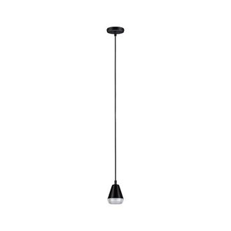 Paulmann 76990 Luminaire en suspension LED Luia IP44 GU10 max. 10W Satin, Noir &eacute;clairage de salle de bain - luminaire sans ampoule