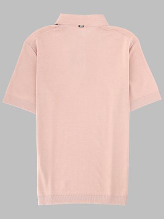 Herno Cotton Polo Shirt - Powder