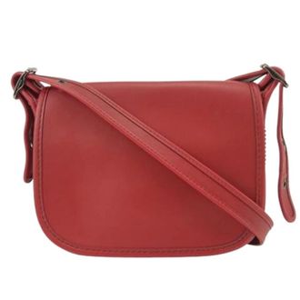Coach Sac &agrave; bandouli&egrave;re Pre-owned Pochette - Femme - Pre-owned - Rouge - Taille: ONE Size