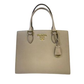 Prada Pre-owned Vintage Tote Bag - - Pre-owned - Damen - Beige - ONE SIZE