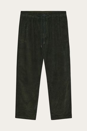 Knowledge Cotton Apparel Herren vegan Cordhose Fig Comfort Forest Night