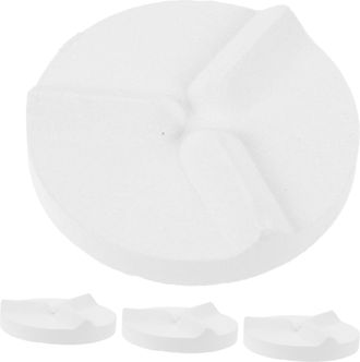 Holibanna 4 Stück Keramik Ofenmatte Feuerfeste Hitzebeständige Brennunterlage für Töpferofen Modellierfreundliche Kompakte Tonunterstützungsmatten Langlebig und