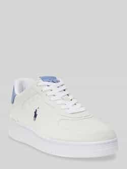 Polo Ralph Lauren Low Top Sneaker aus echtem Leder