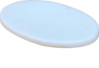 Kleo Weißer Marmorstein Seifenschale Seifenhalter Badzubehör