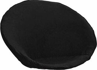 MagiDeal Housse de Chaise de Soucoupe Douce, Housse de Chaise en Polyester Amovible, pour Adultes, Le Noir