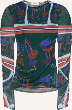 Dorothee Schumacher Dorothee Schumacher Longsleeve Wild Funghi Aus Mesh gruen