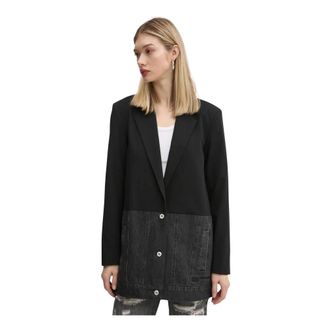 Karl Lagerfeld Blazer aus verschiedenen Materialien - - Jackets - Damen - Schwarzk - S