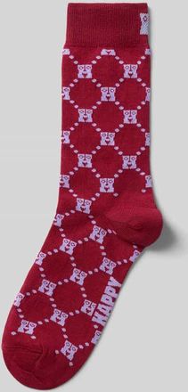 Happy Socks Socken aus Baumwollmix Modell Monogram