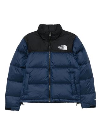 The North Face doudoune Retro Nuptse &agrave; col montant (1996) - Bleu