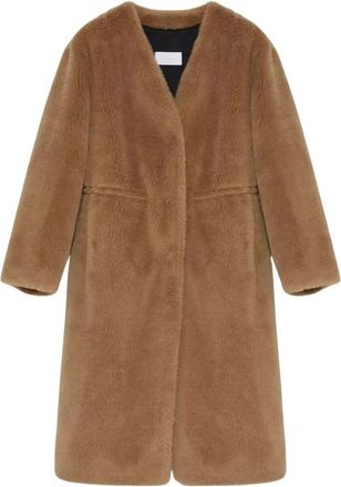 Yves Salomon Femme, Manteaux, Brun, Taille: 38 FR Army Down Jacket