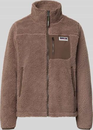 Superdry Fleecejacke mit Rei&szlig;verschluss Modell Heritage